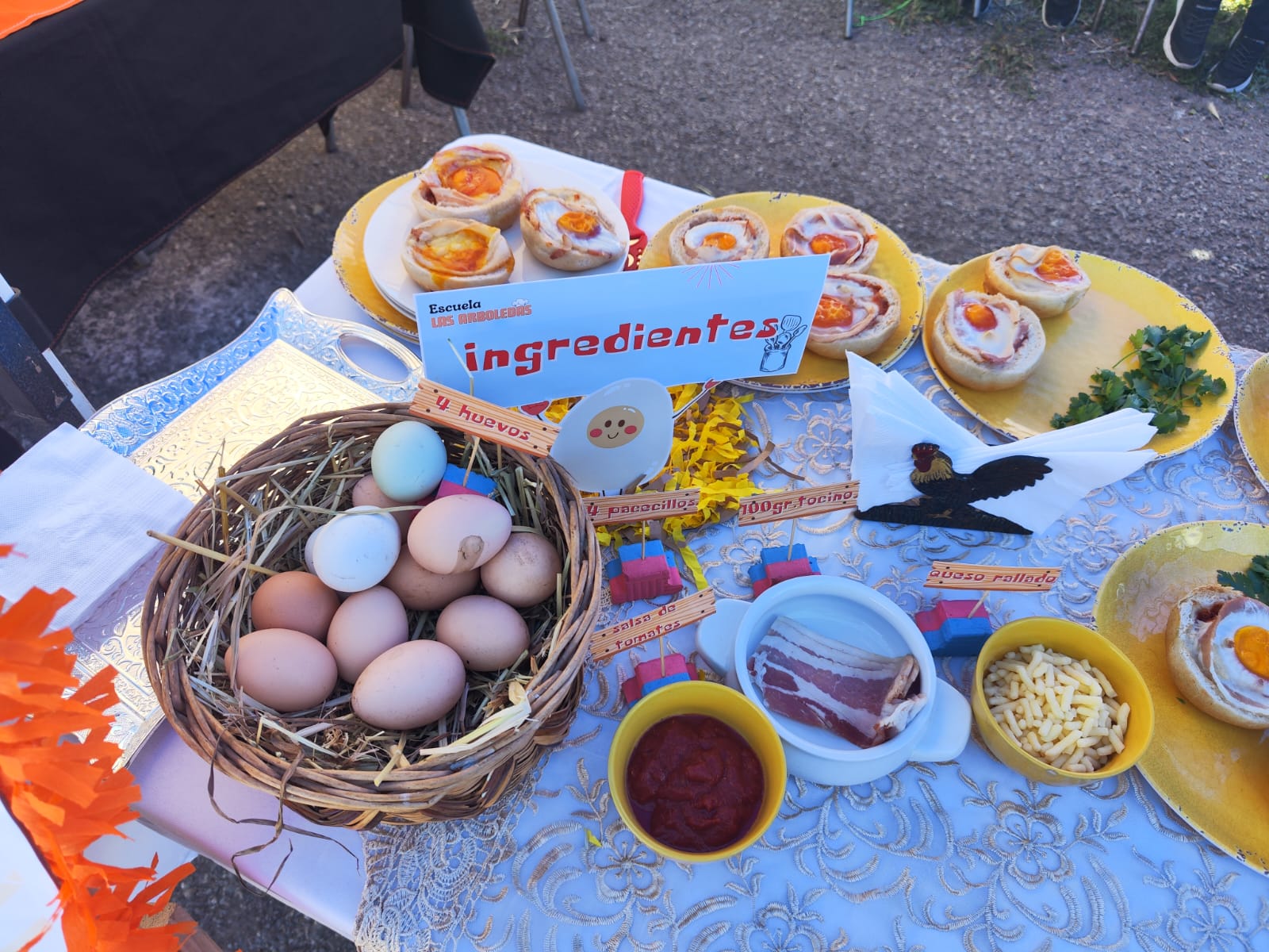 Fiesta culinaria del huevo | Escuela las Arboledas
